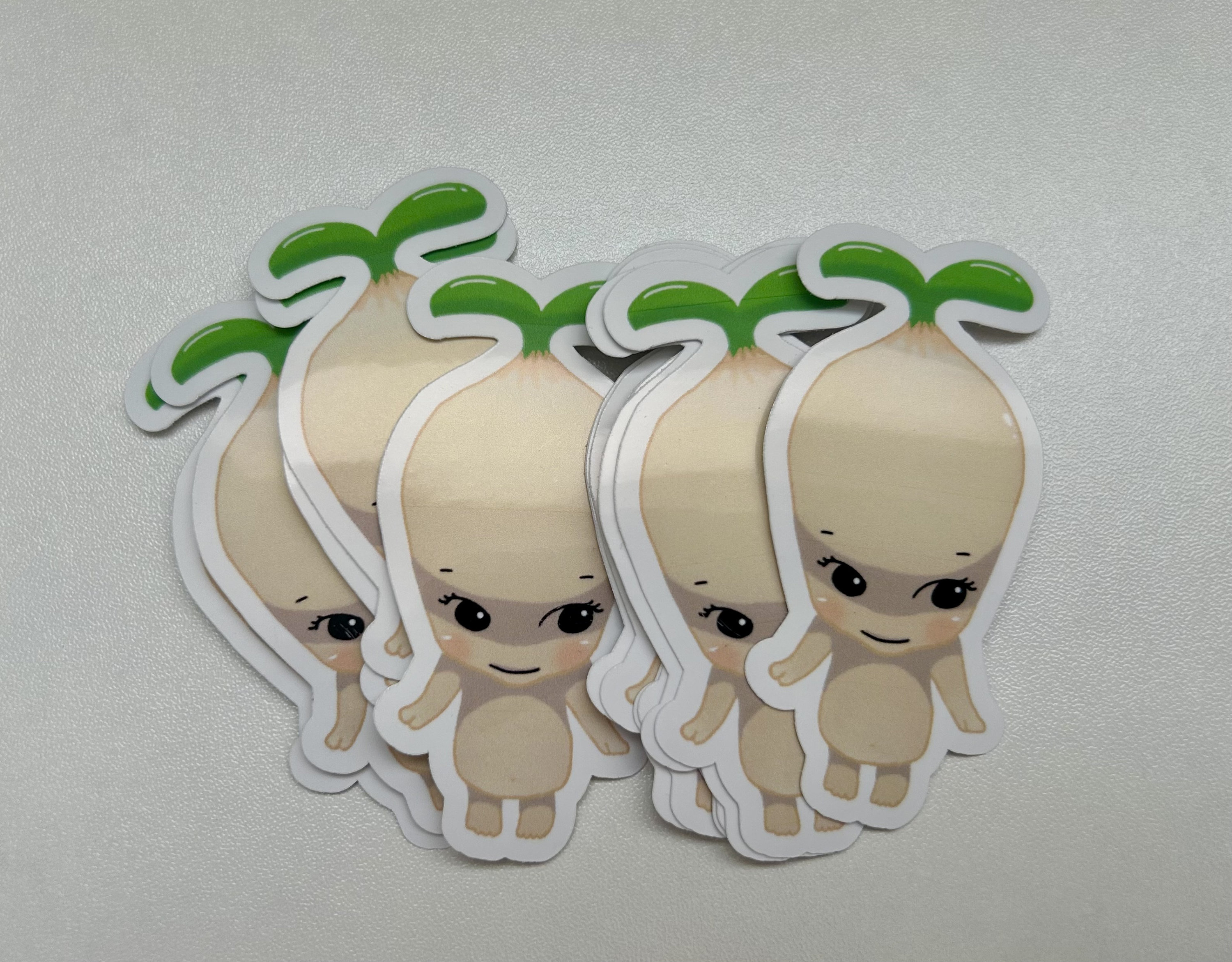 Sprout Sonny Angel Sticker (menacing) - Glossy Vinyl Waterproof Sticker ...