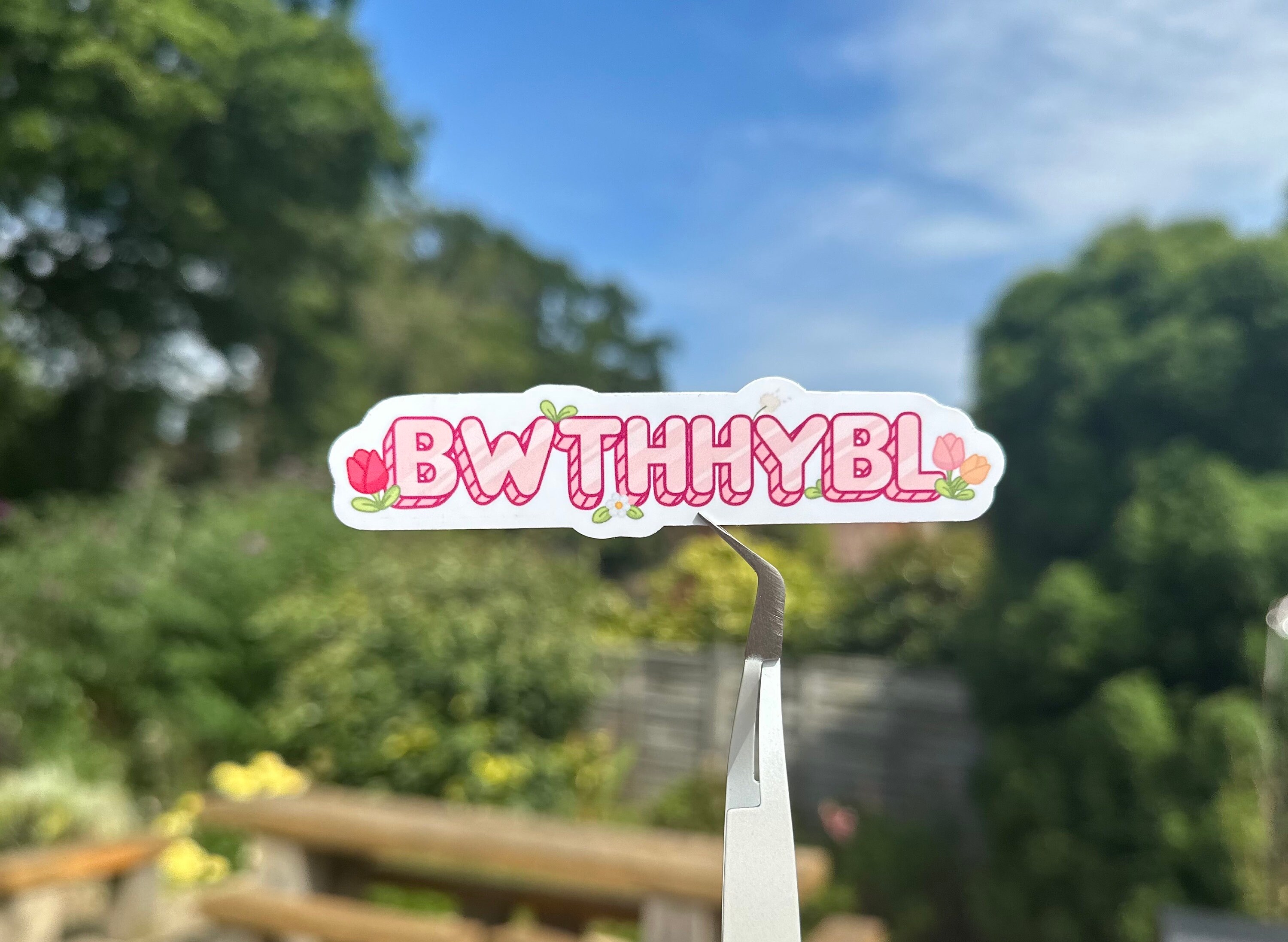 TITSOAK / BWTHHYBL / AIYCOM Journal Sticker, 3-4, Glossy or Matte Vinyl ...