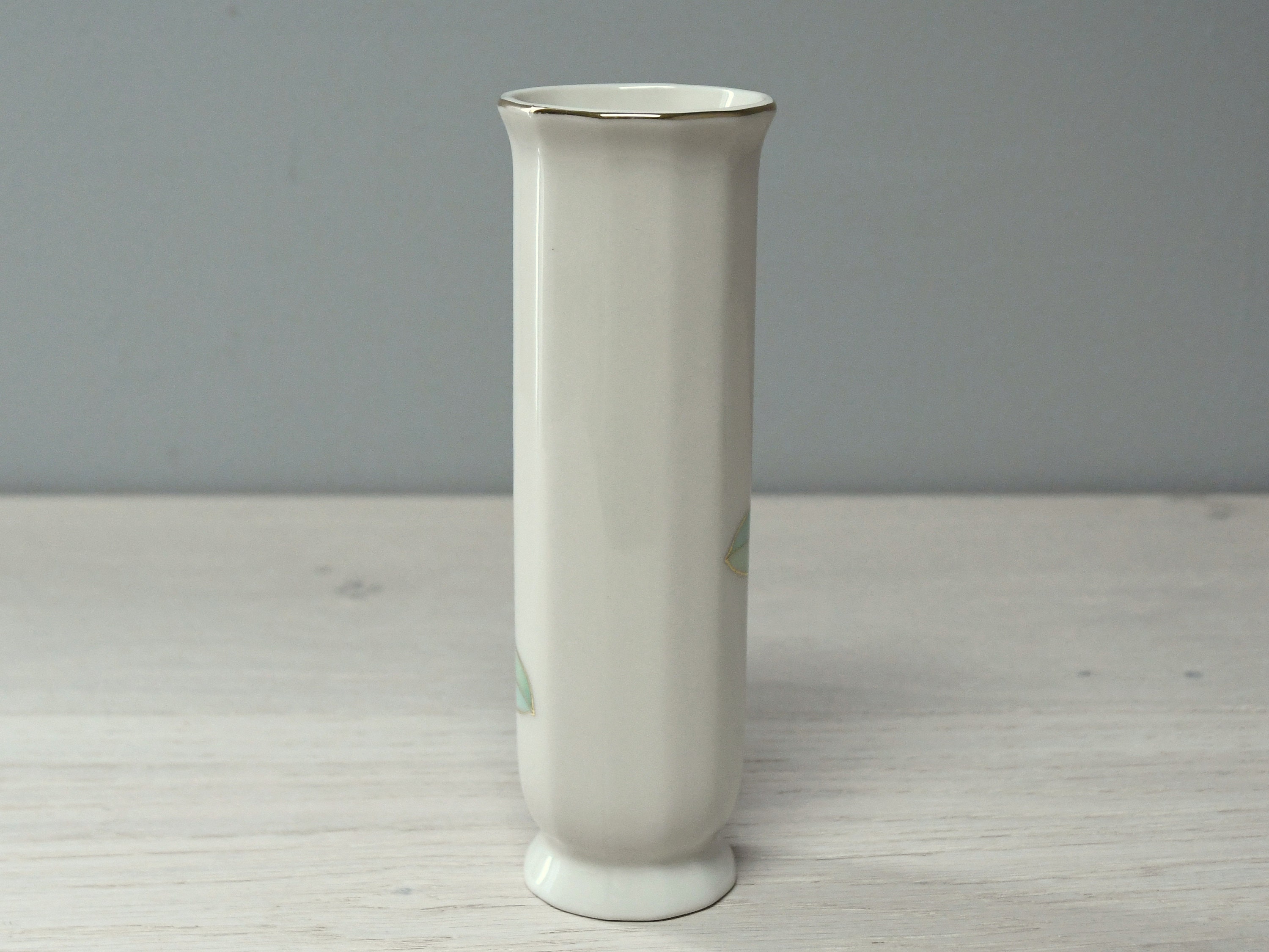 Vintage OTAGIRI Japan Vase With 24k Gold Trim and Lavender Orchids - Etsy