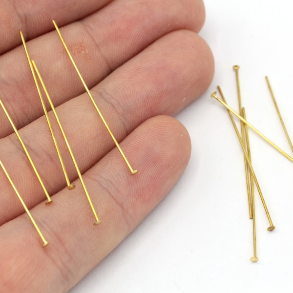 Flat Head Pins - Etsy