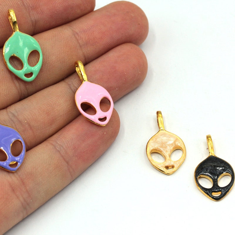 Alien Charm - Etsy