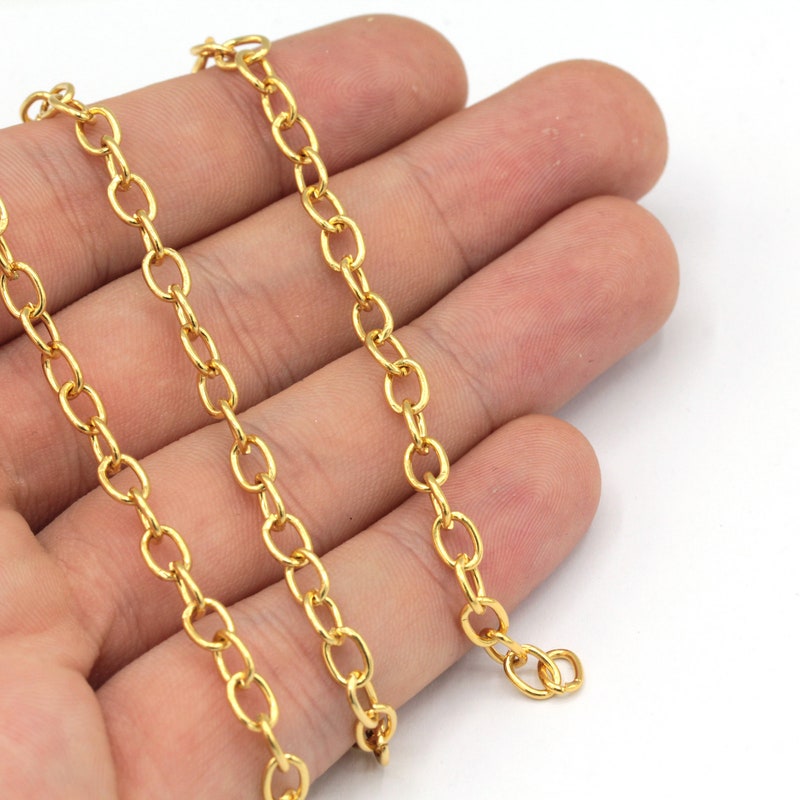 Oval Link Chain - Etsy
