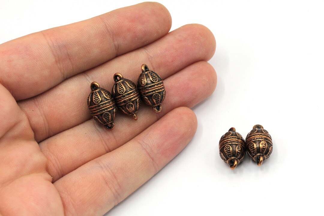 10x18mm Antique Copper Magnetic Clasps, Ball Magnetic Clasp, Bracelet ...