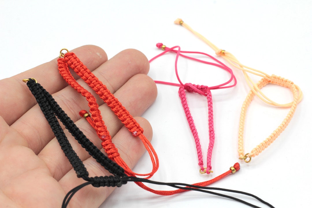 Adjustable Handmade Rope Bracelet or Anklet, Rope Friendsip Bracelet ...