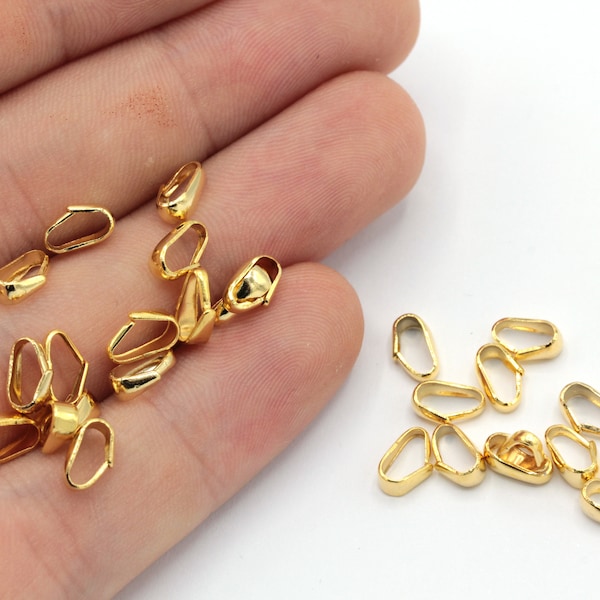 Gold Pinch Bail - Etsy