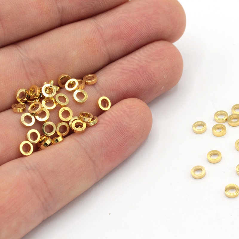 Flat Round Beads - Etsy