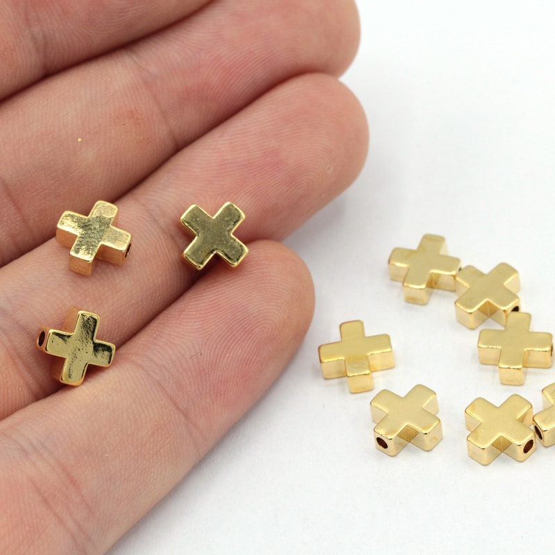Cross Beads - Etsy