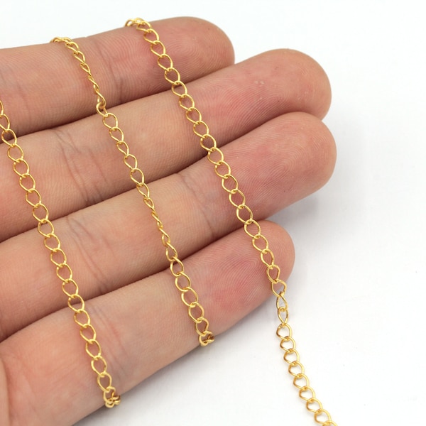 Gold Plated Chain - Etsy
