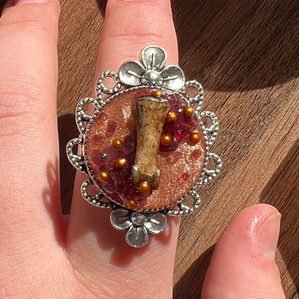 Bone Ring - Etsy