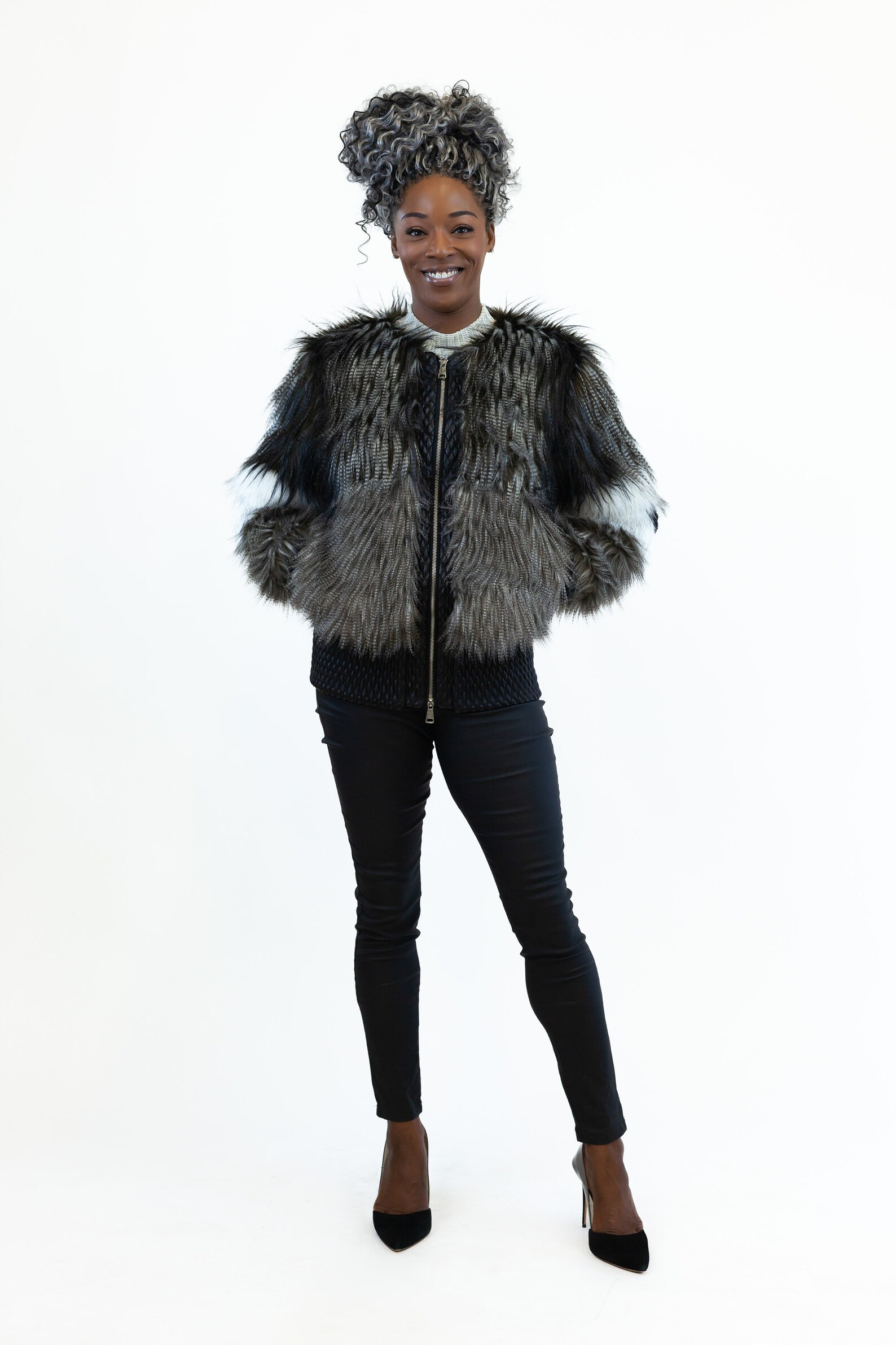 Chocolate Faux Fur Jacket - Etsy