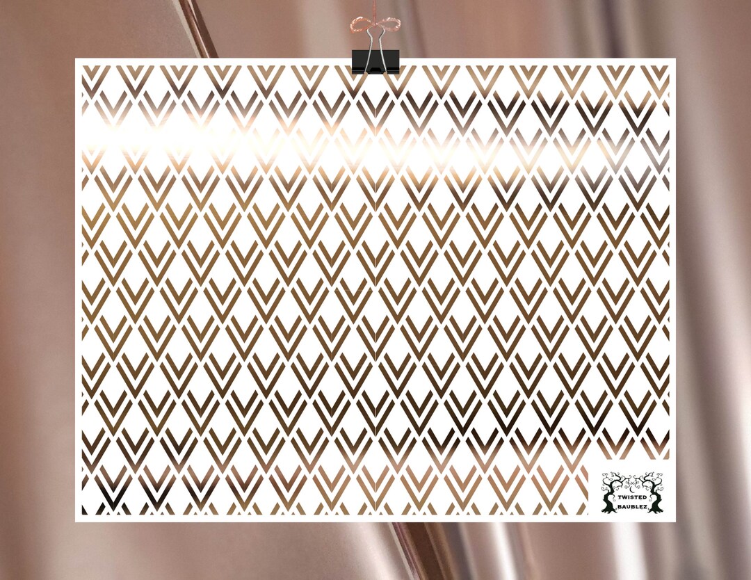 Foil Waterslide Diamond Scale Pattern Patterns/wraps Physical Product ...