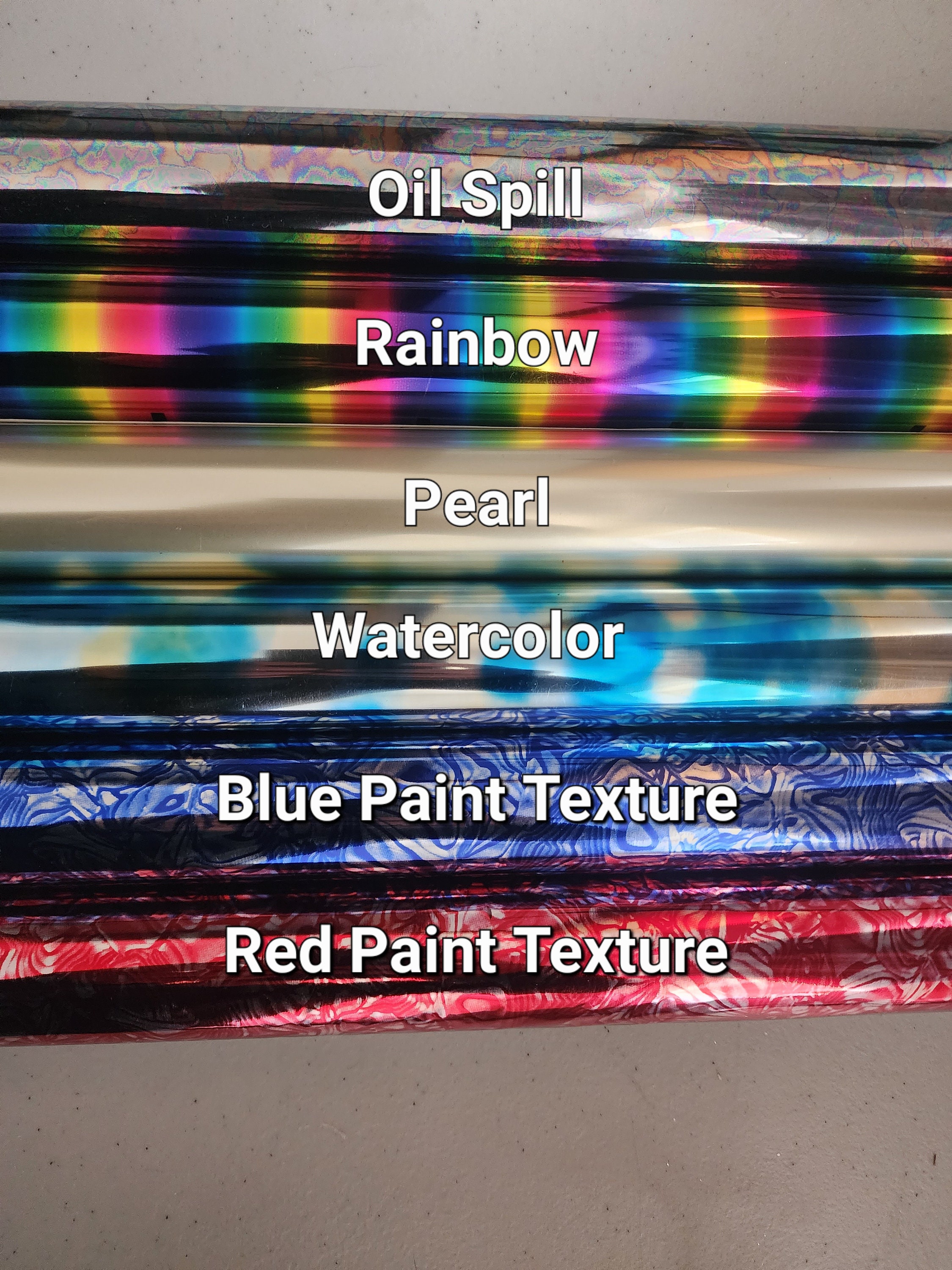 Foil Waterslide the Great Wave Patterns/wraps Physical Product - Etsy