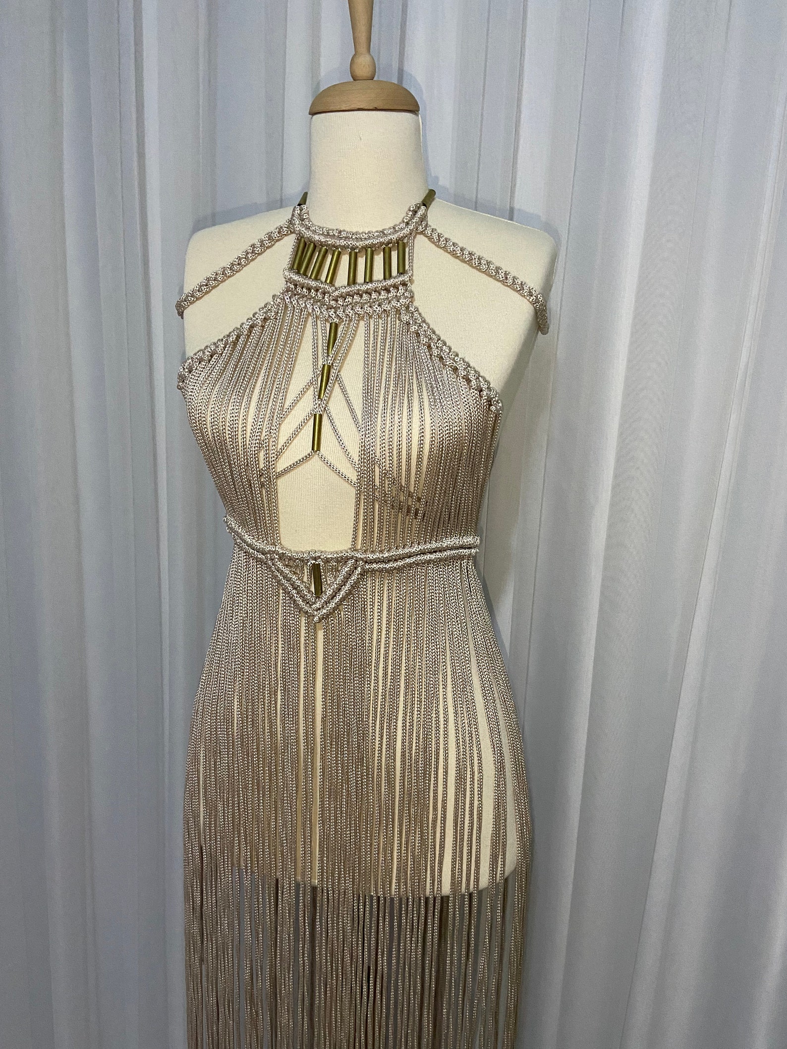 Fast Shipping Macrame Dress Festival Dress Party Dress - Etsy