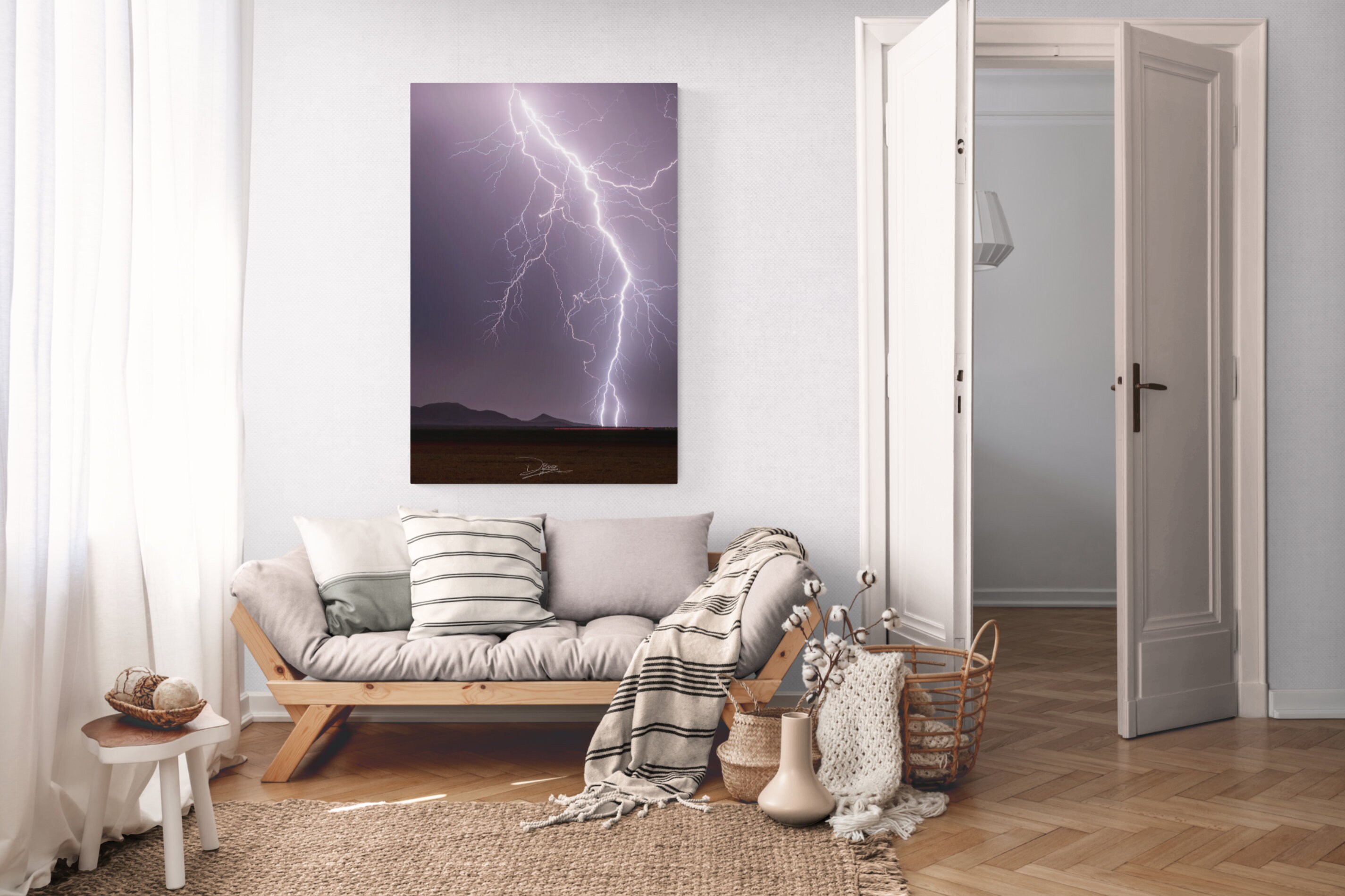 Lightning Wall Art - Supercharged - Etsy