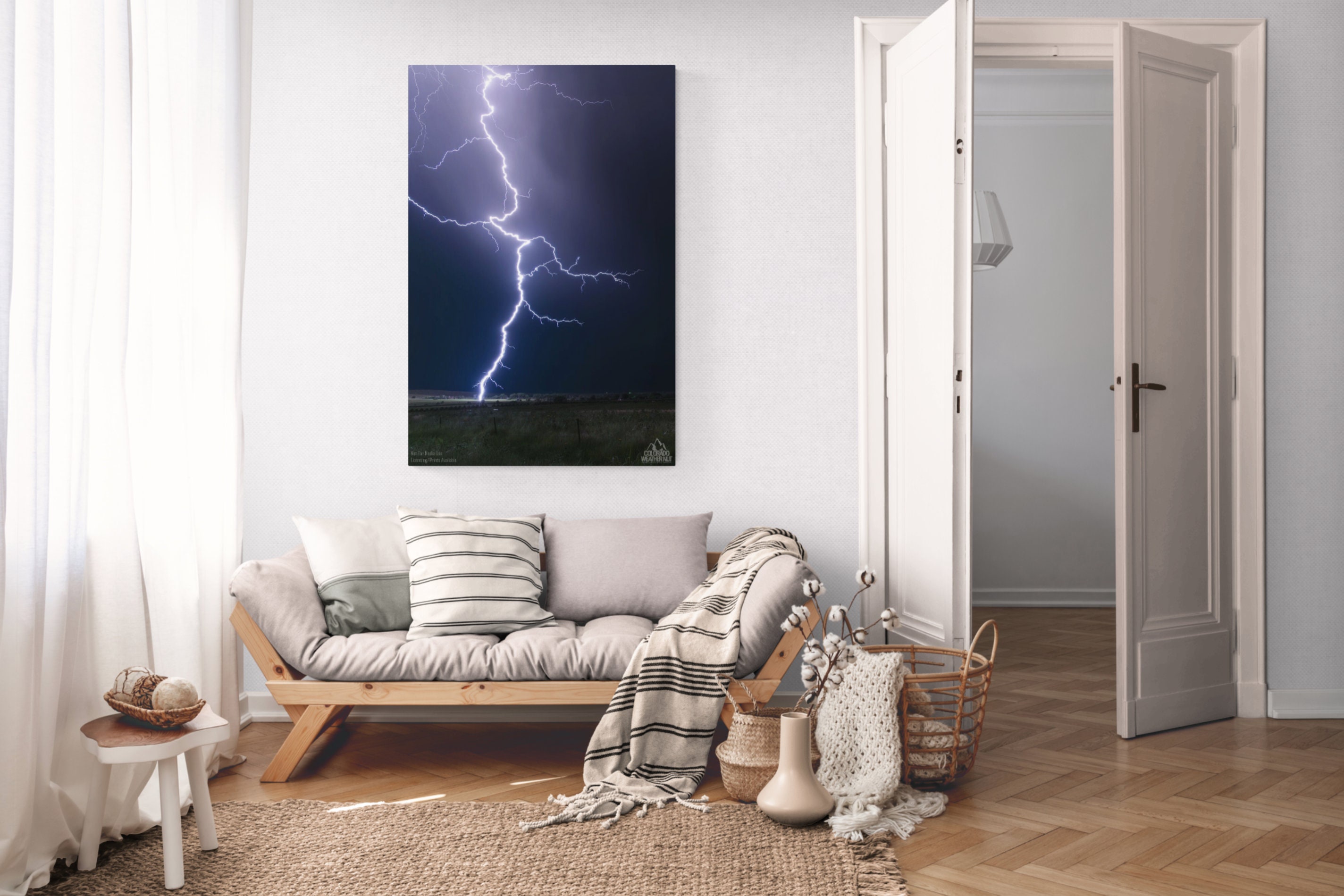 Lightning Wall Art - Mega Bolt - Etsy