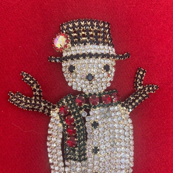 Snowman Pin - Etsy