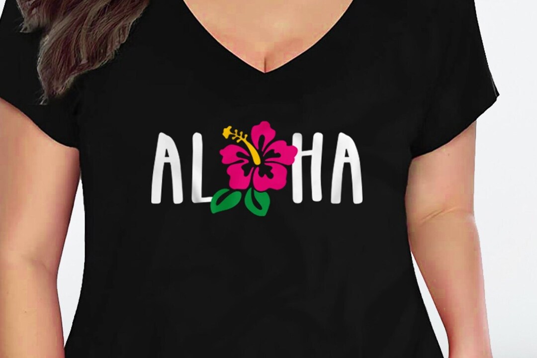 Mid/plus Size Aloha Signature Tee - Etsy