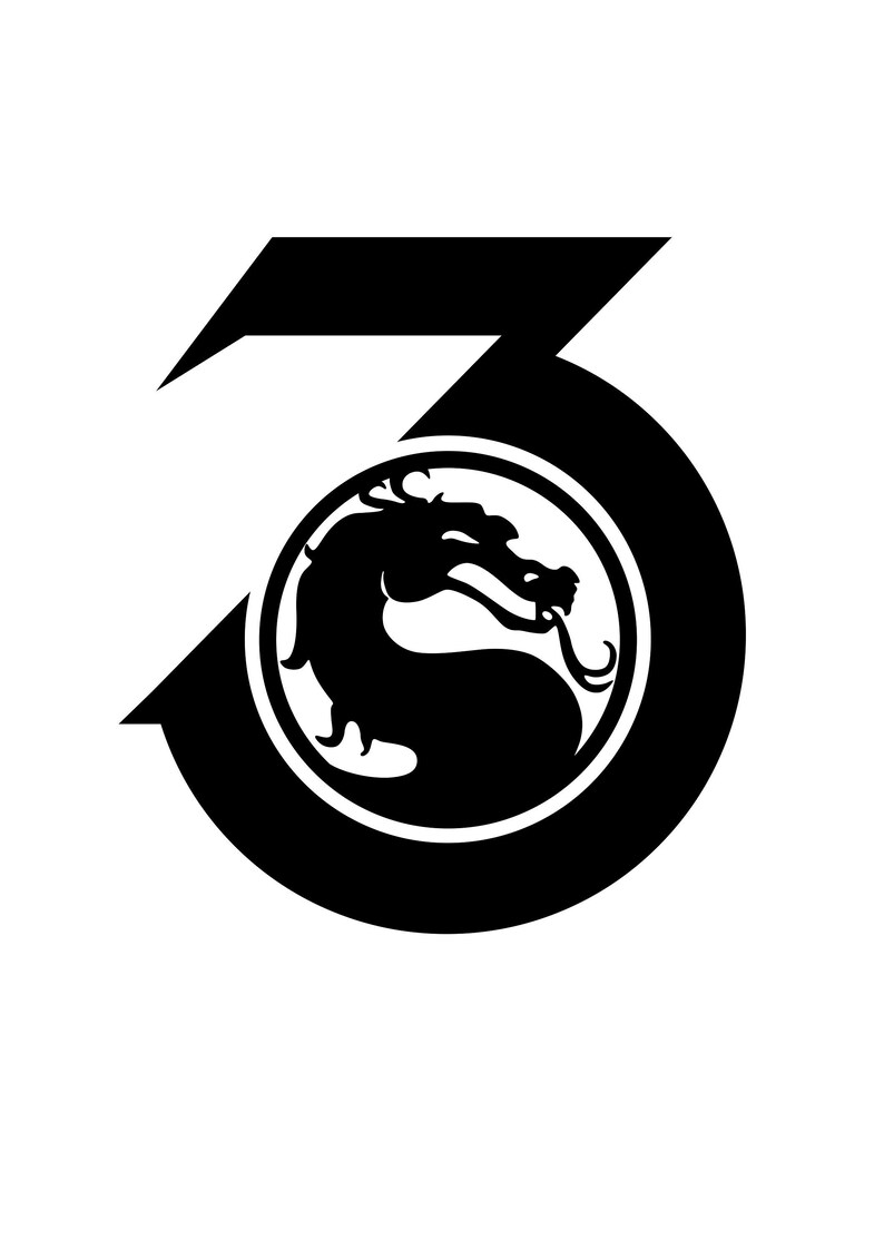 Mortal Kombat 3 SVG Logo Digital Product - Etsy
