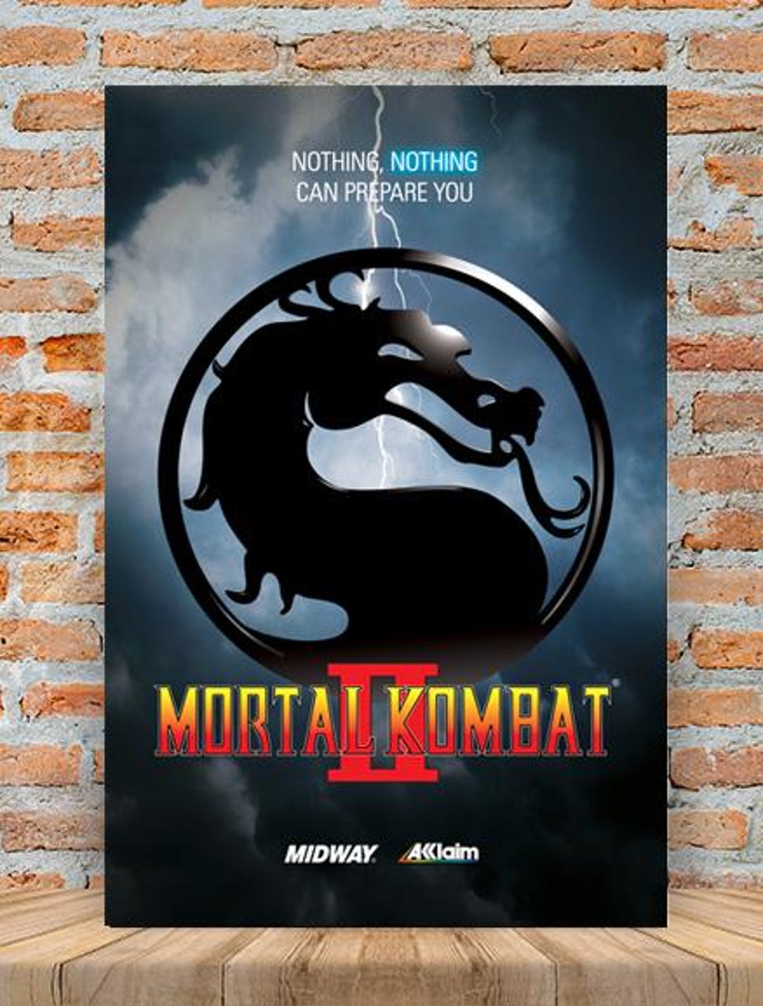 Mortal Kombat 2 Poster (24x36) Digital Product - Etsy