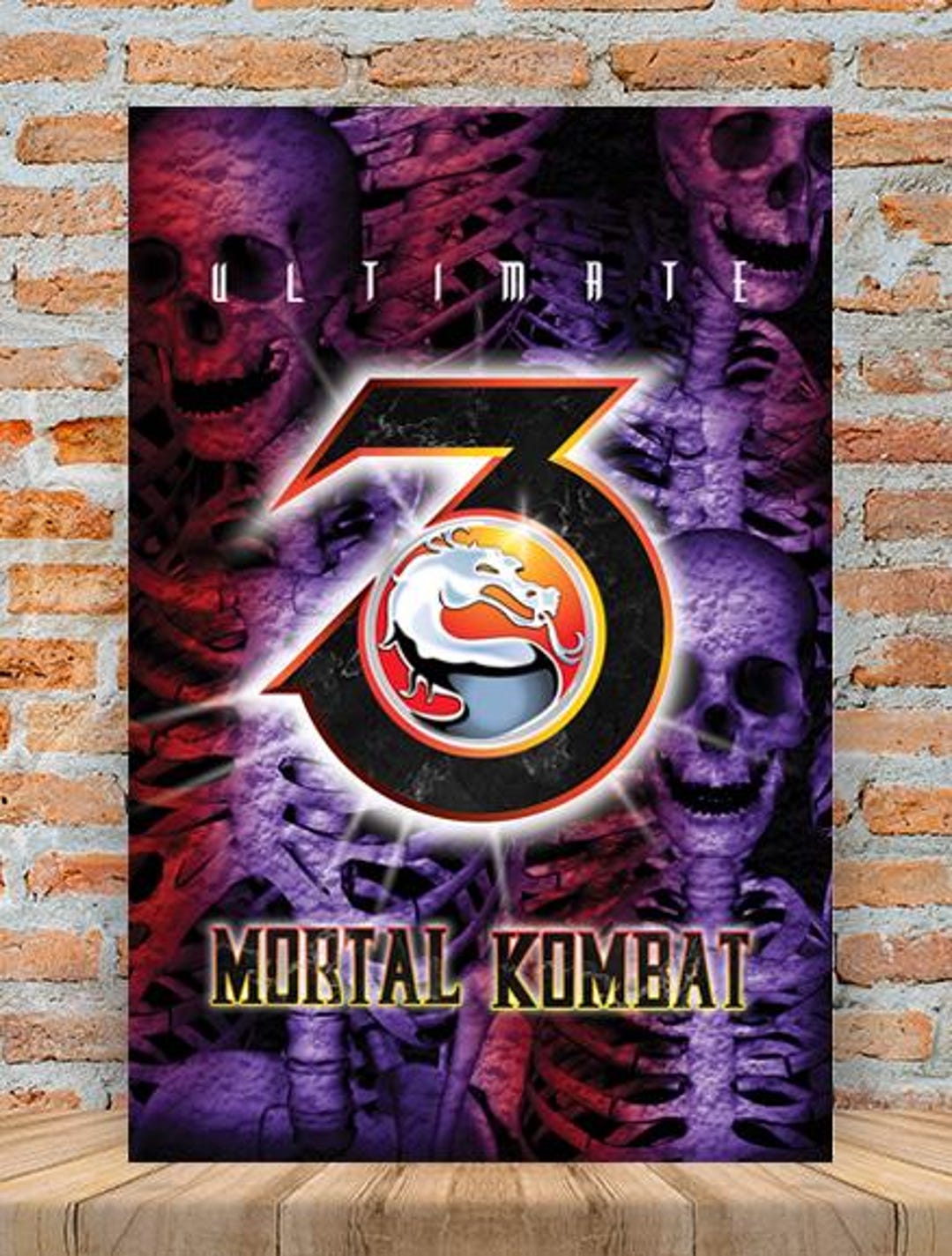 Ultimate Mortal Kombat 3 Poster (24x36) Digital Product - Etsy