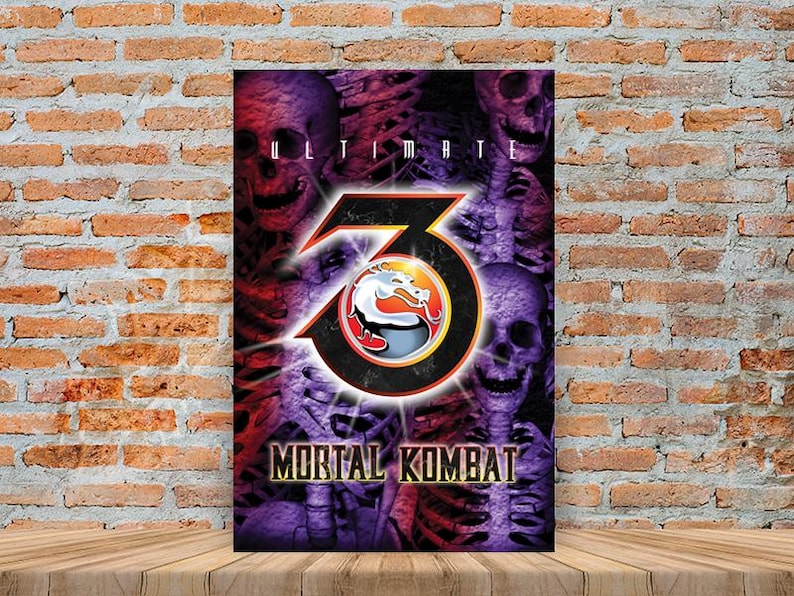 Ultimate Mortal Kombat 3 Poster (24x36) Digital Product - Etsy