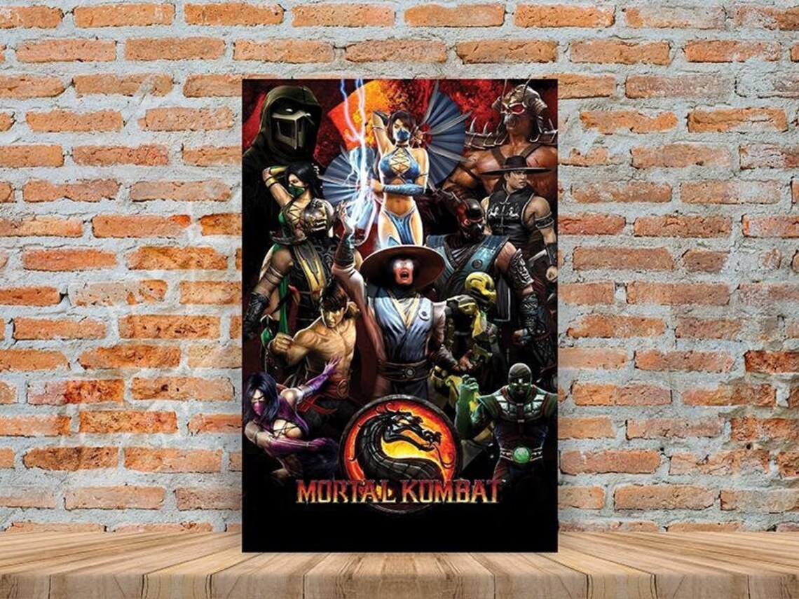 Mortal Kombat 9 Poster (24x36) Digital Product - Etsy