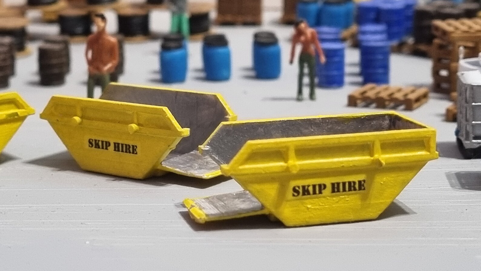 Skips Set of Four OO Gauge 1:76 Scale Model Scenery Railway/diecast - Etsy
