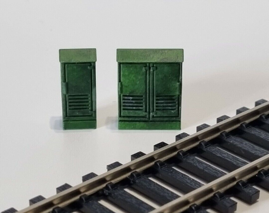 Railway Relay / Telecoms Cabinets Model Scenery Sets Pack of Six - Etsy
