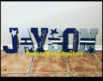 Dallas Cowboys Letters - Etsy