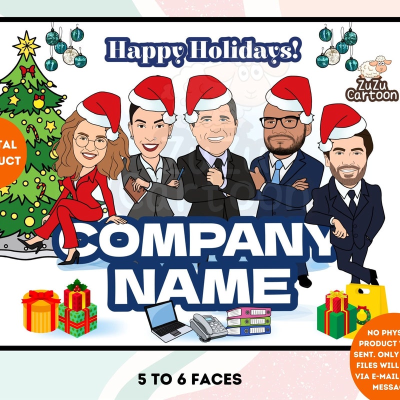 The Office Christmas Card - Etsy