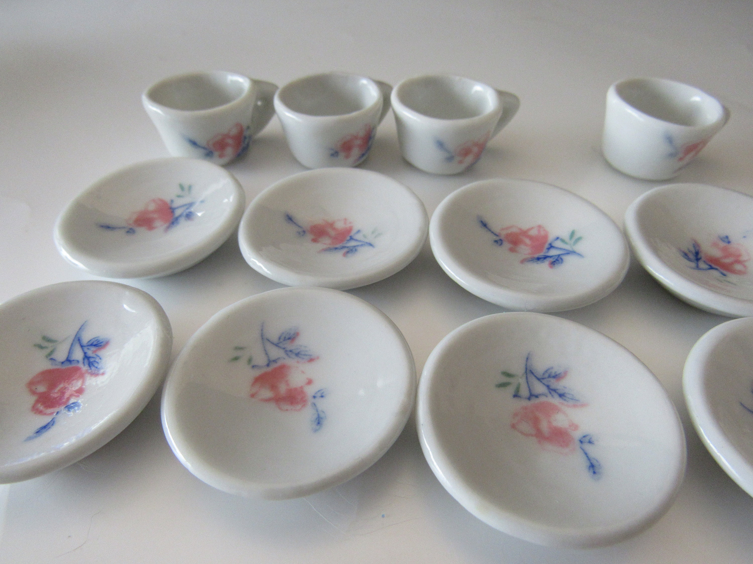 Miniature China Tea Set - Etsy