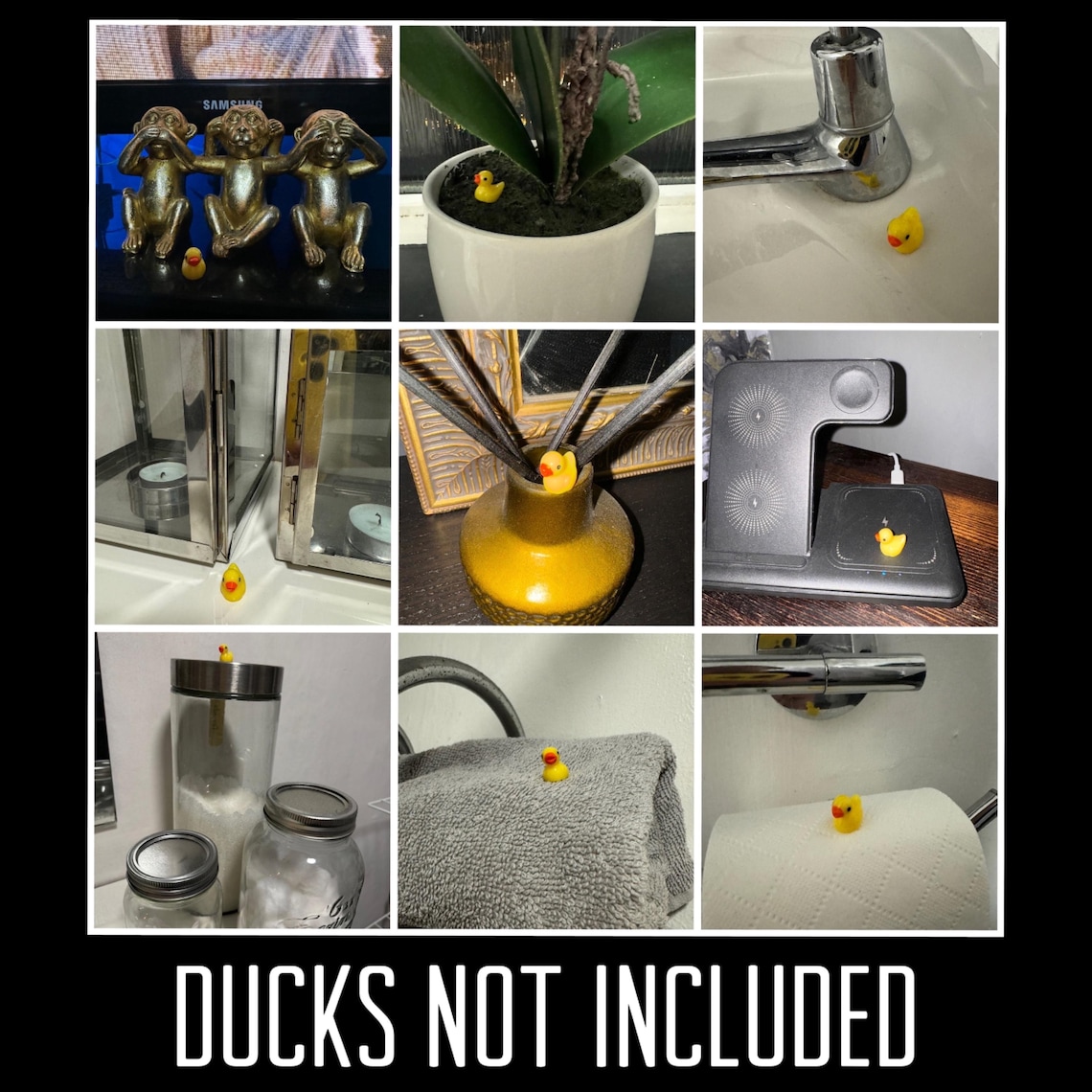DIGITAL DOWNLOAD ONLY - 100 Duck Challenge Card, Hide-a-duck Card ...