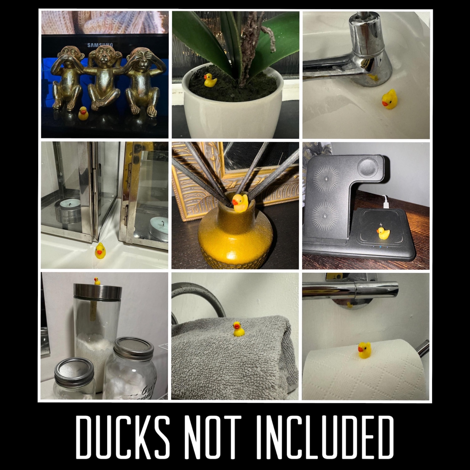 DIGITAL DOWNLOAD ONLY - 100 Duck Challenge Card, Hide-a-duck Card ...