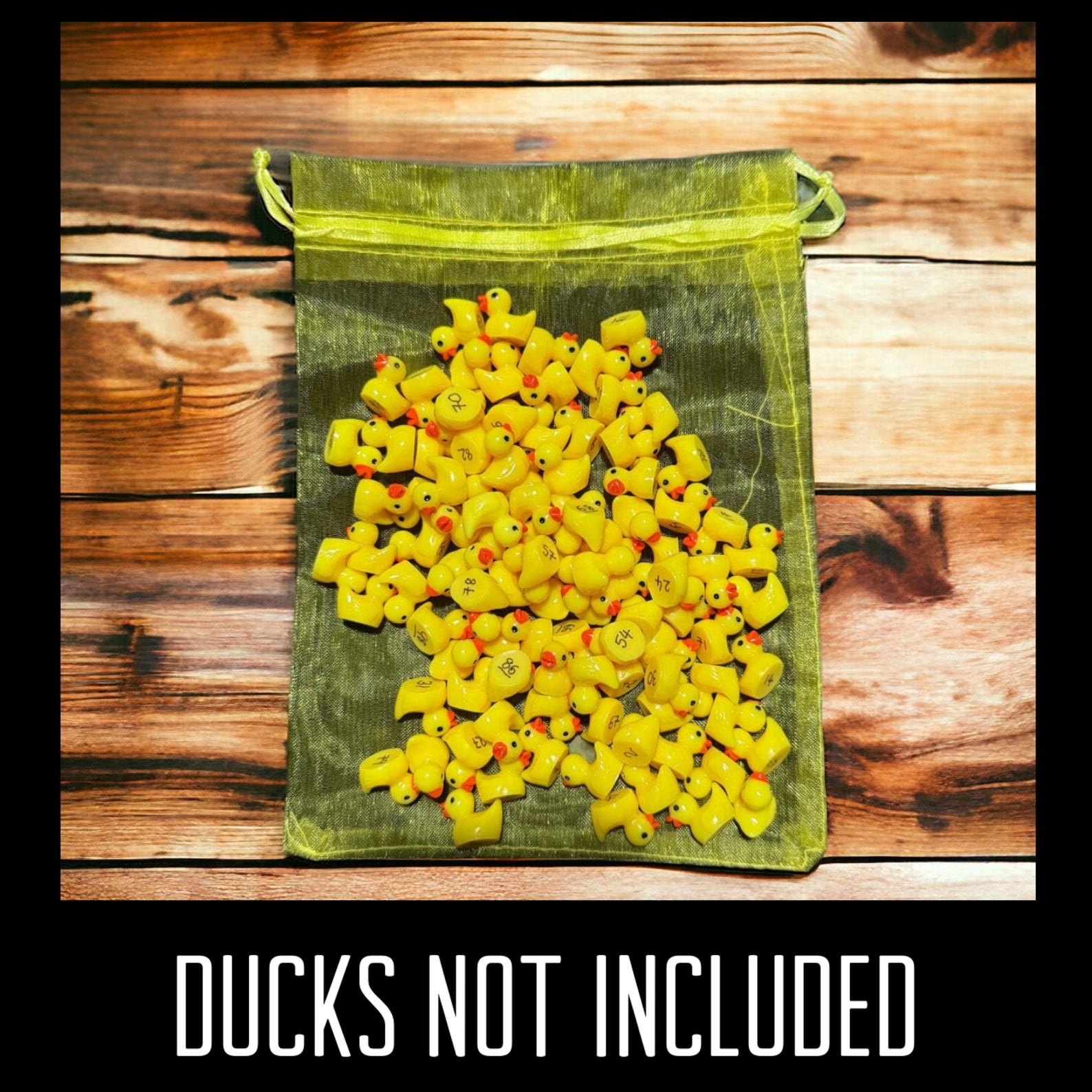 DIGITAL DOWNLOAD ONLY - 100 Duck Challenge Card, Hide-a-duck Card ...