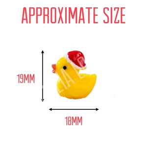 50 Pcs Christmas Duck Challenge Kit, Hide-a-duck Kit, Miniature Duck ...