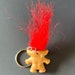 Dam Troll Keyrings/keychains Retro 80s 90s Fun Child Fashion Nostalgia ...
