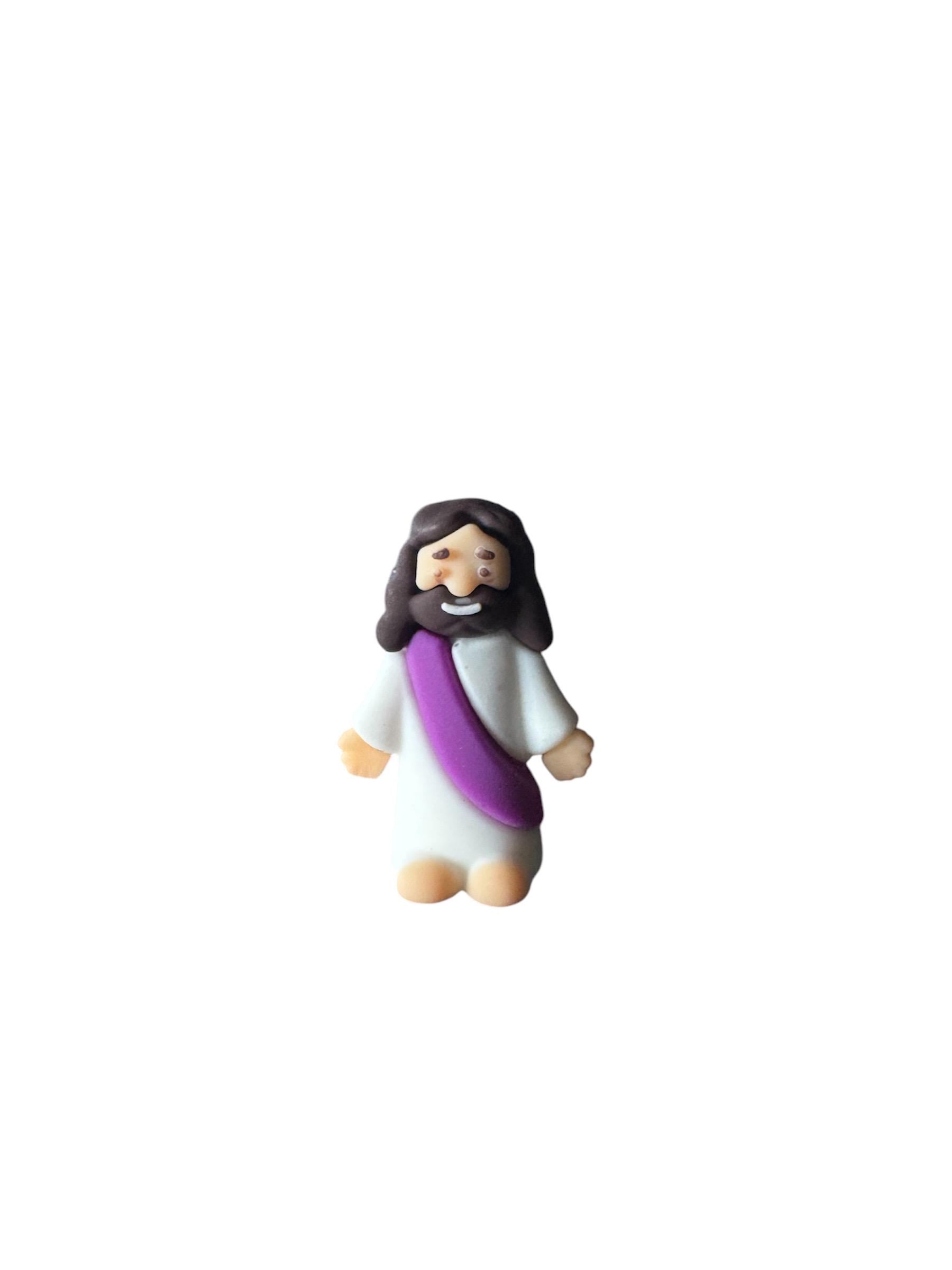 Mini Jesus Figure Little Jesus Pocket Hug Jesus Pocket Prayer Card ...