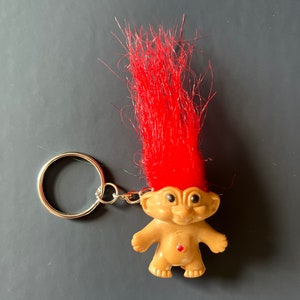 Dam Troll Keyrings/keychains Retro 80s 90s Fun Child Fashion Nostalgia ...