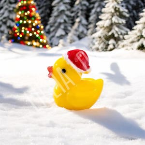 50 Pcs Christmas Duck Challenge Kit, Hide-a-duck Kit, Miniature Duck ...