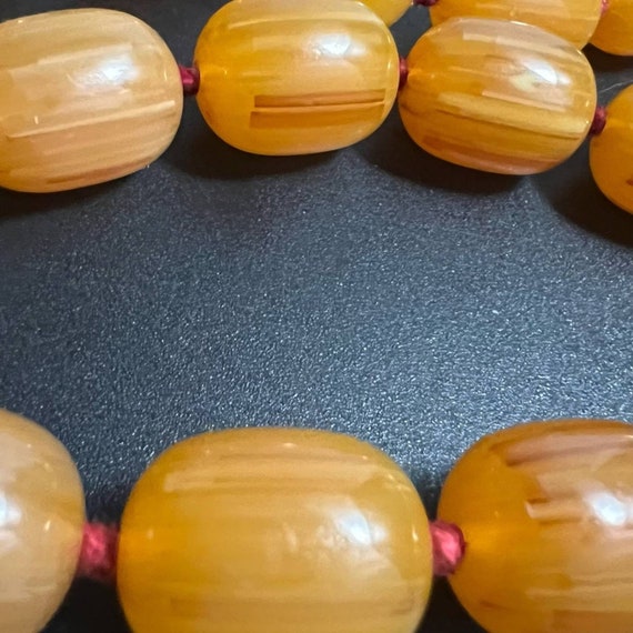 Rare & Unique Laminated Transparent Amber Bakelite wi… - Gem