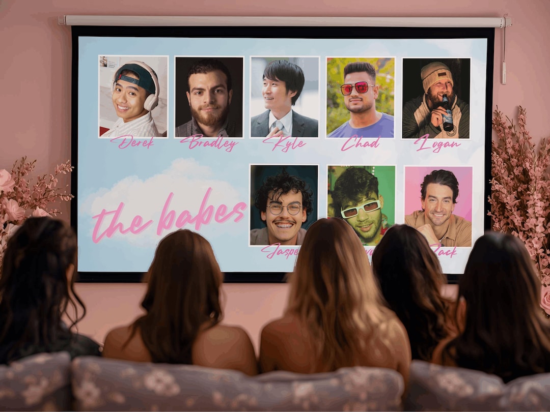 Most Likely to Bachelorette Game, Gender Swap Canva Template Digital ...