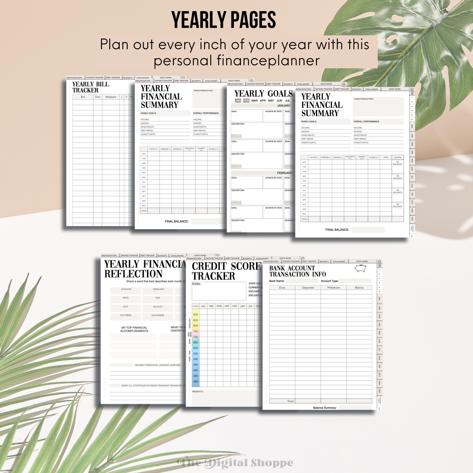Digital Budget Planner Monthly Budget Budget Stickers - Etsy
