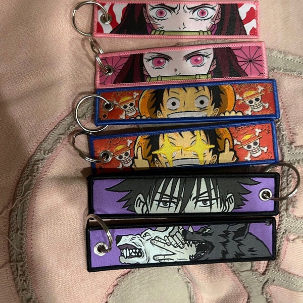 Anime Key Chain - Etsy