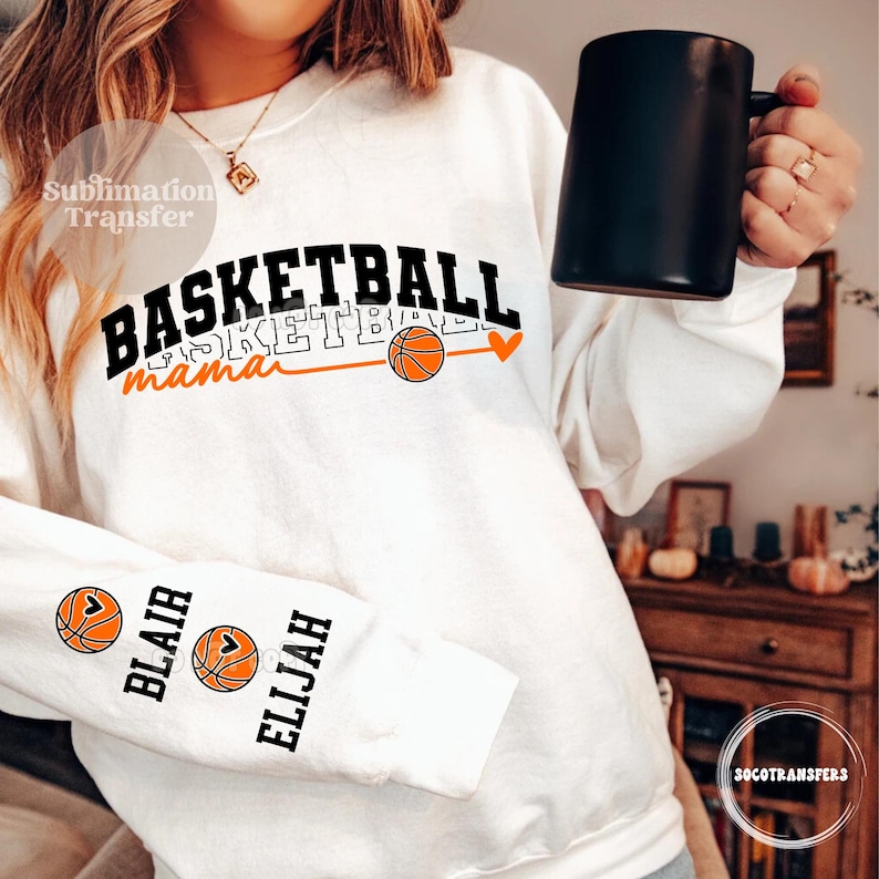Basketball Mama Sublimation Transfer | Basketball Mom | Basketball Life ...