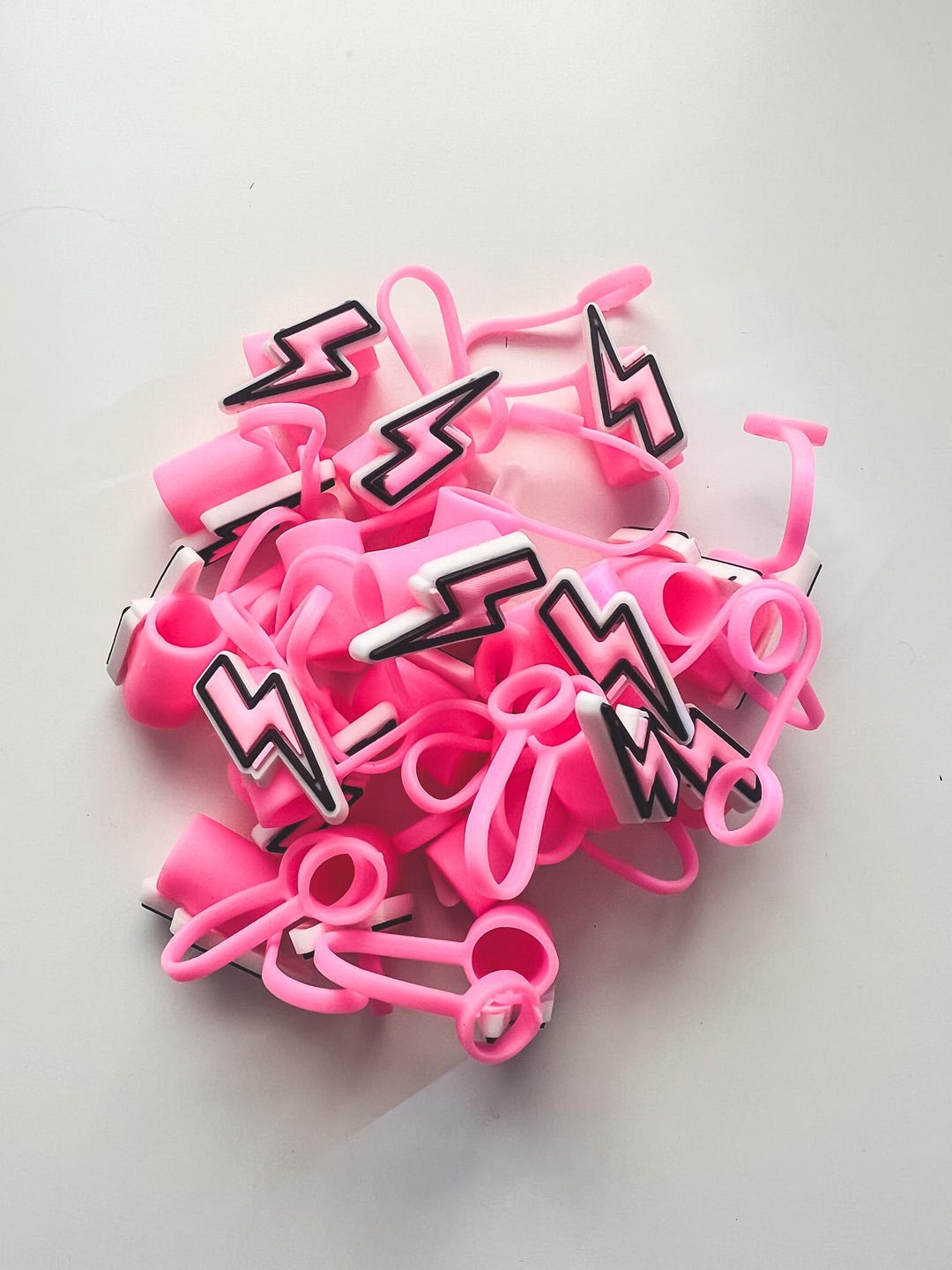 Lightning Bolt Straw Topper | Straw Topper | Cute Straw Topper | Gift ...
