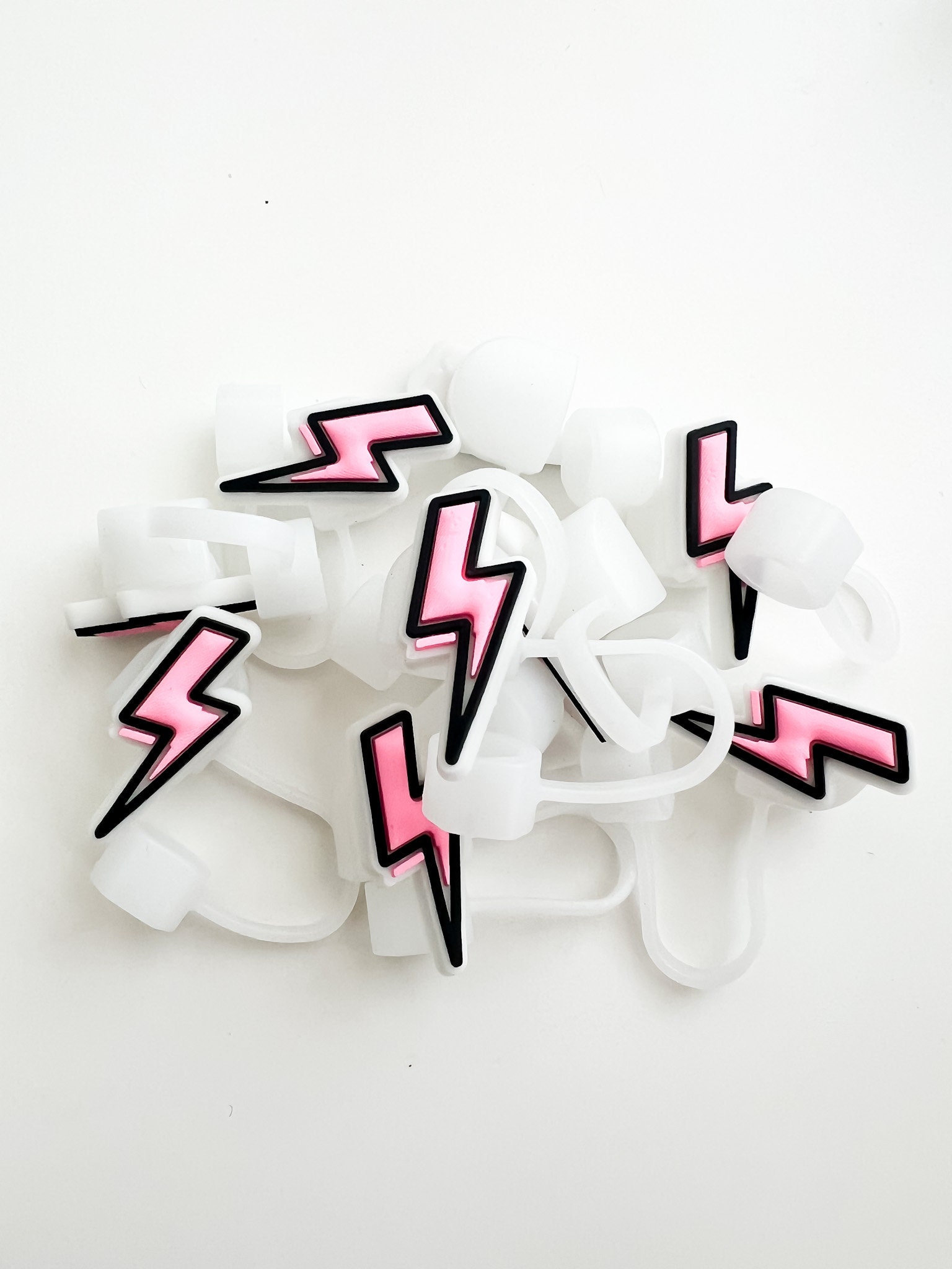 Lightning Bolt Straw Topper Straw Topper Cute Straw Topper - Etsy