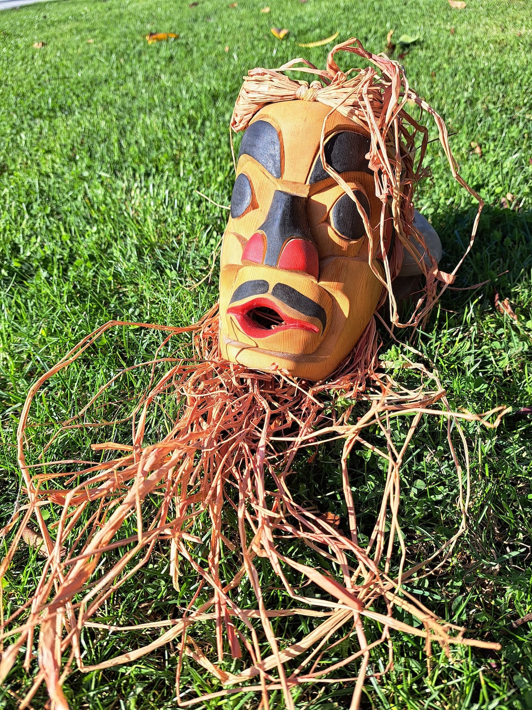 Alfred Robertson Wild Man Mask - Etsy