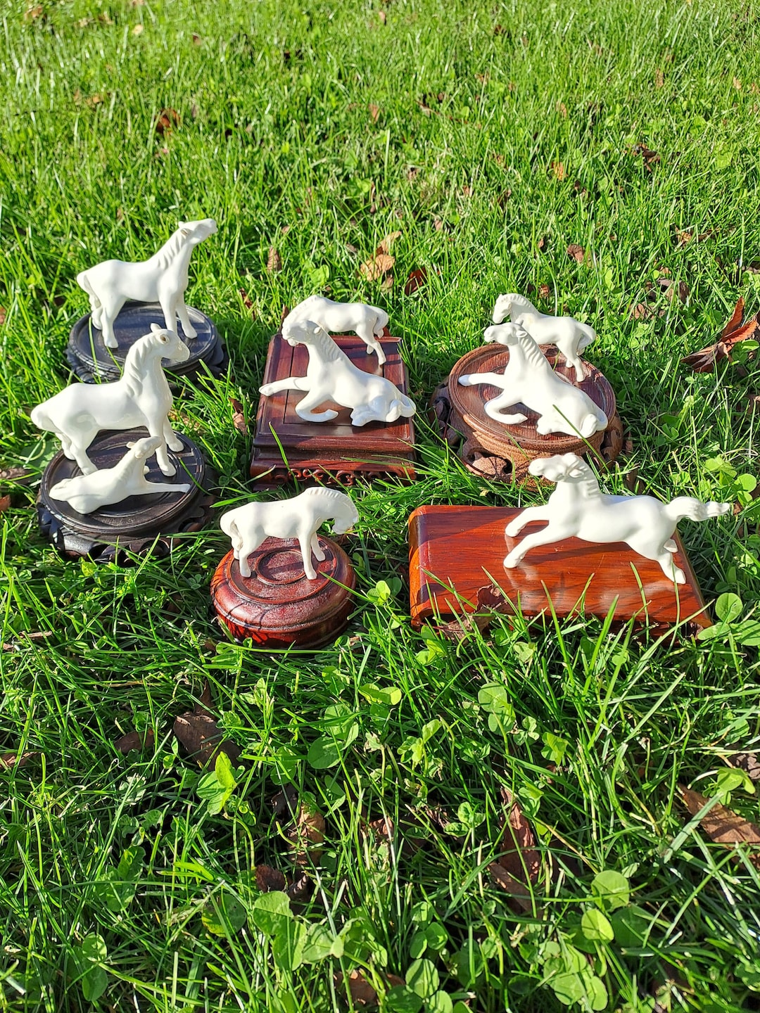 Chinese Swatow Porcelain Horses - Etsy