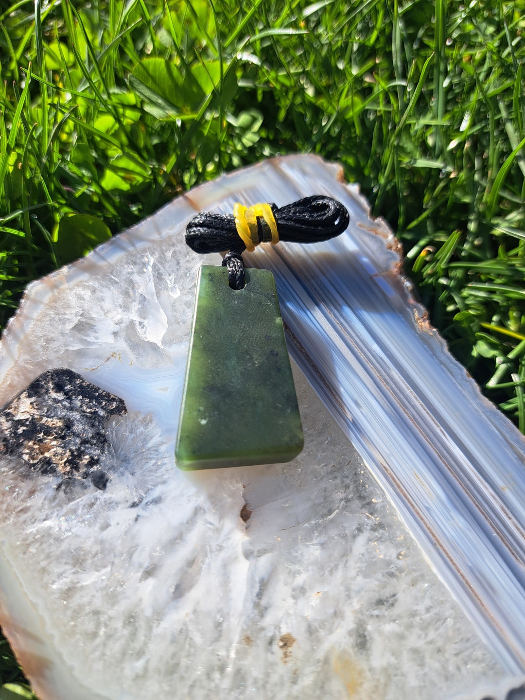 New Zealand Nephrite Jade Pendant - Etsy