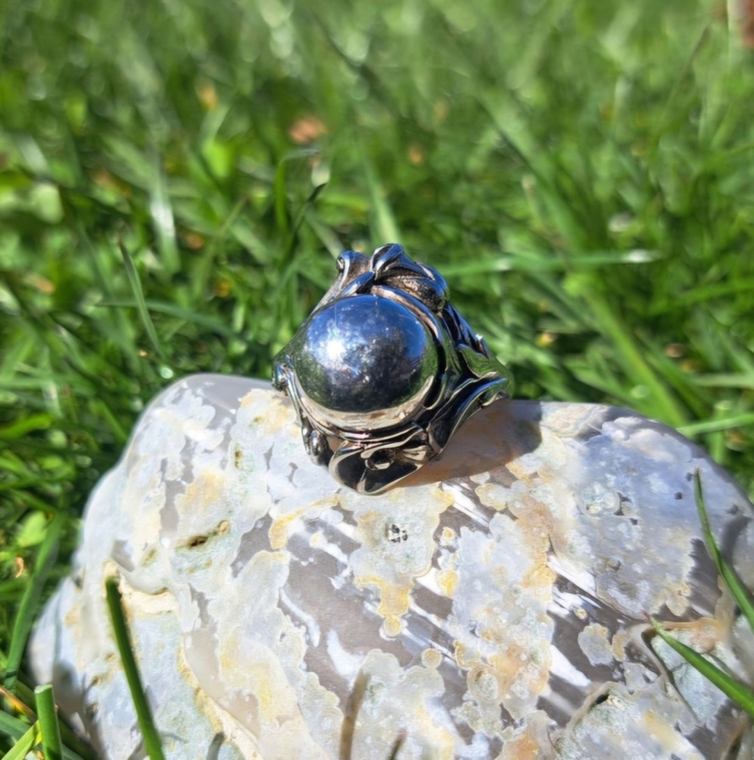 Sterling Silver Modernist Ring - Etsy